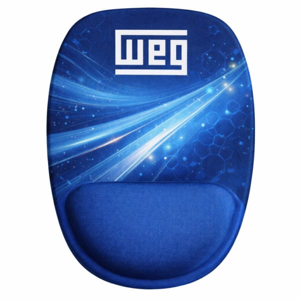 Mouse Pad Ergonômico com Apoio - Personalize com sua Marca